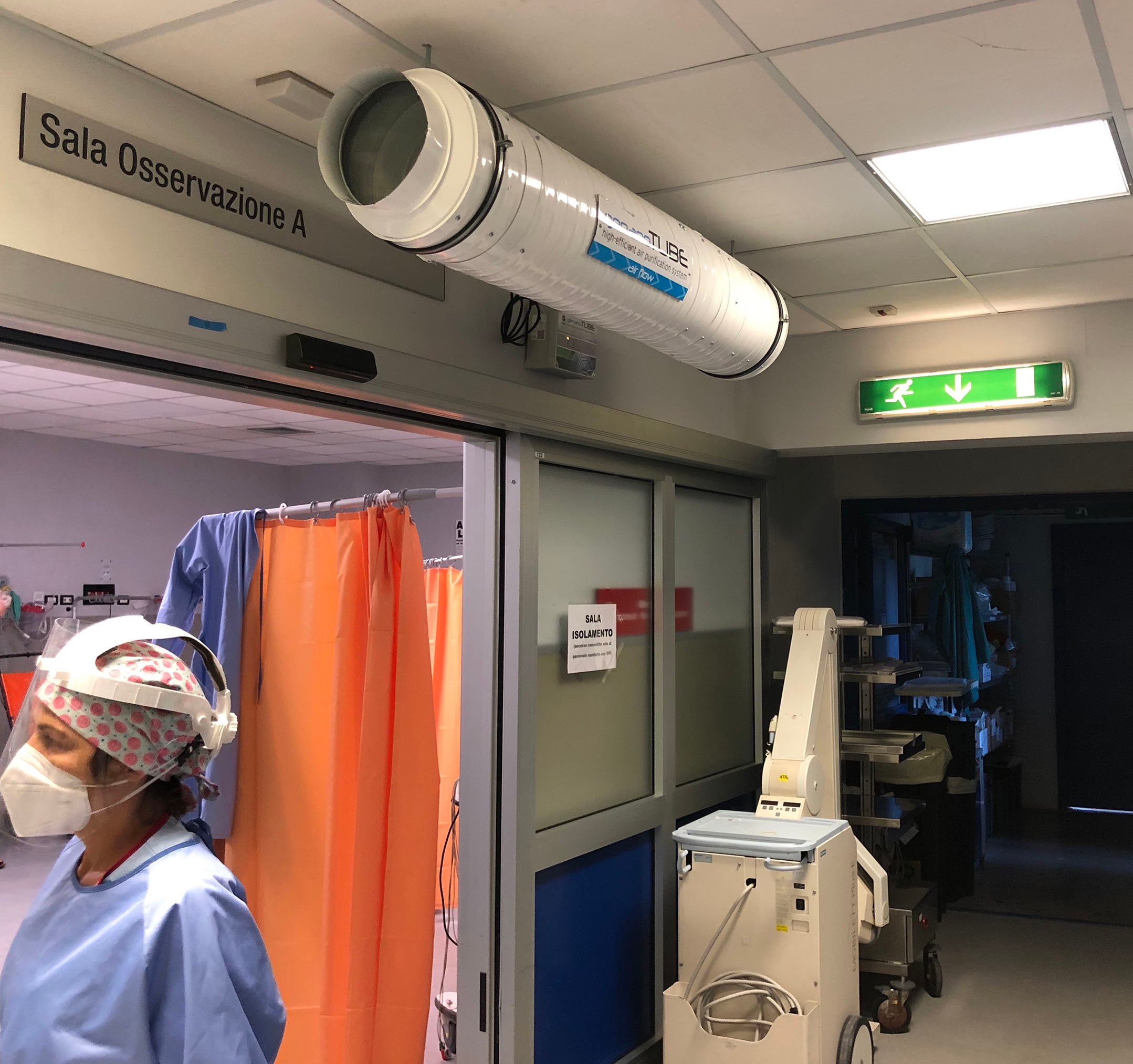 The high-intensity departments of the hospitals in Tuscany are equipped ...